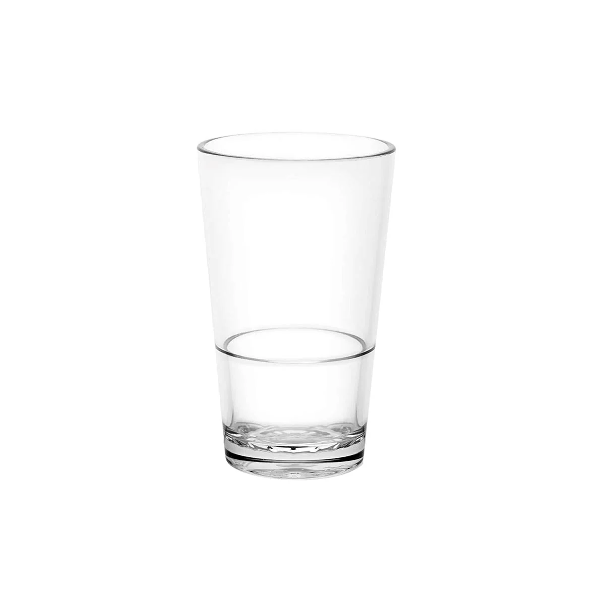D-Still Highball Glasses (12 Pack) - Nucleated, Polycarb, 570ml ...