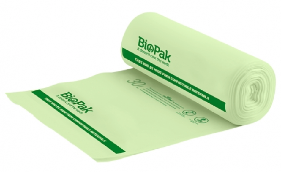 Biopak Bioplastic Bin Liner, 80 Litres, 240 carton [PSB-C-0015] (Order ...