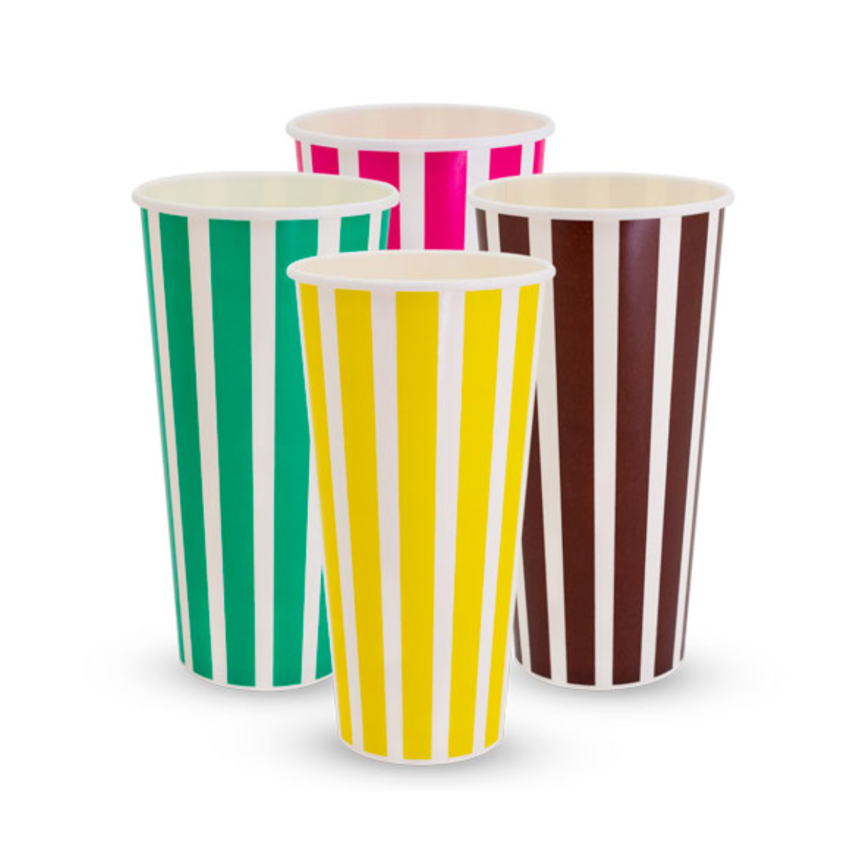 Candy Stripe Paper Cold Cup | 22oz – Fletchers Supplies