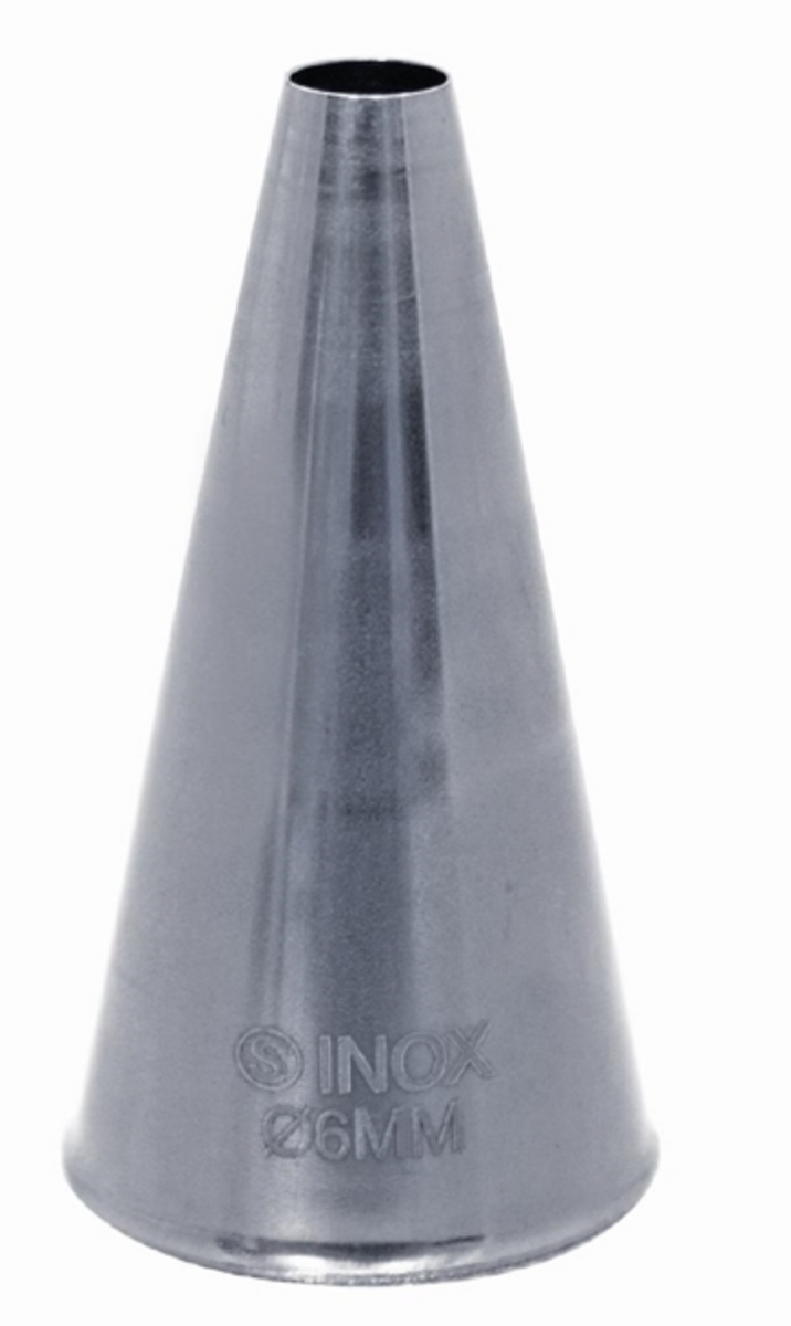 Schneider Plain Nozzle, Stainless Steel, 6mm [GT115] (Order in item ...