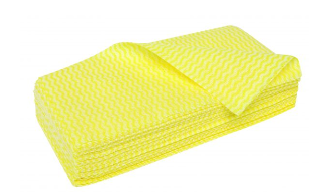 Heavy Duty Wipes Sheets Merriwipes, Yellow, 450x600mm, 20 pack ...