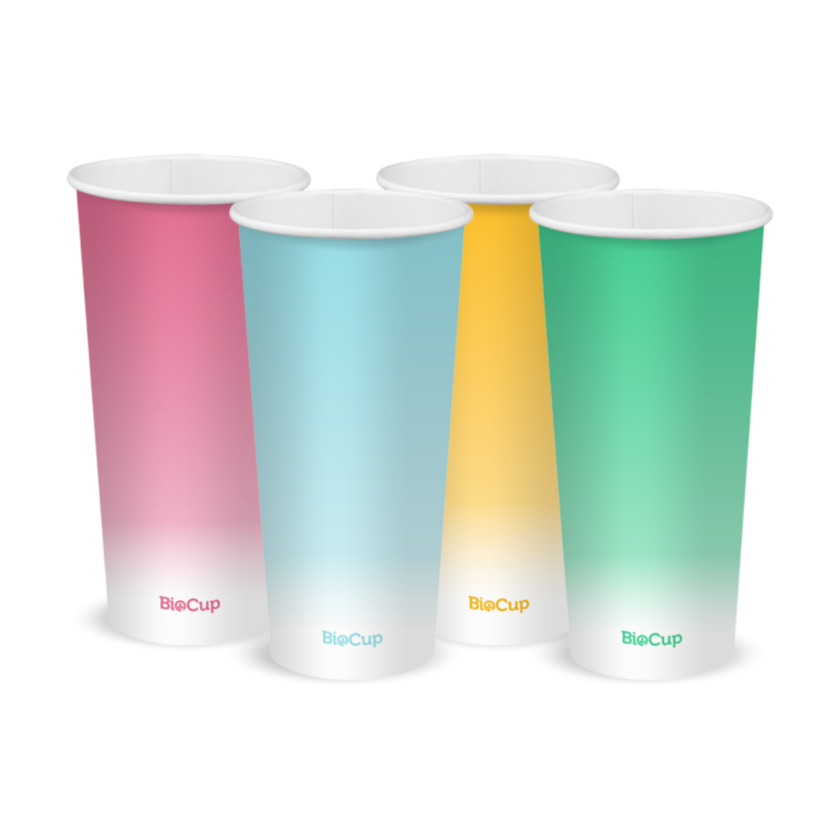 BioPak BioCup Cold Cup, 22oz, Multi Coloured, Paper - Eco-friendly and ...