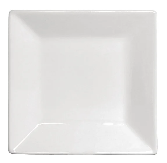Olympia Whiteware Square Deep Plate, 150mm, 12 pack [GH632] (Order in ...