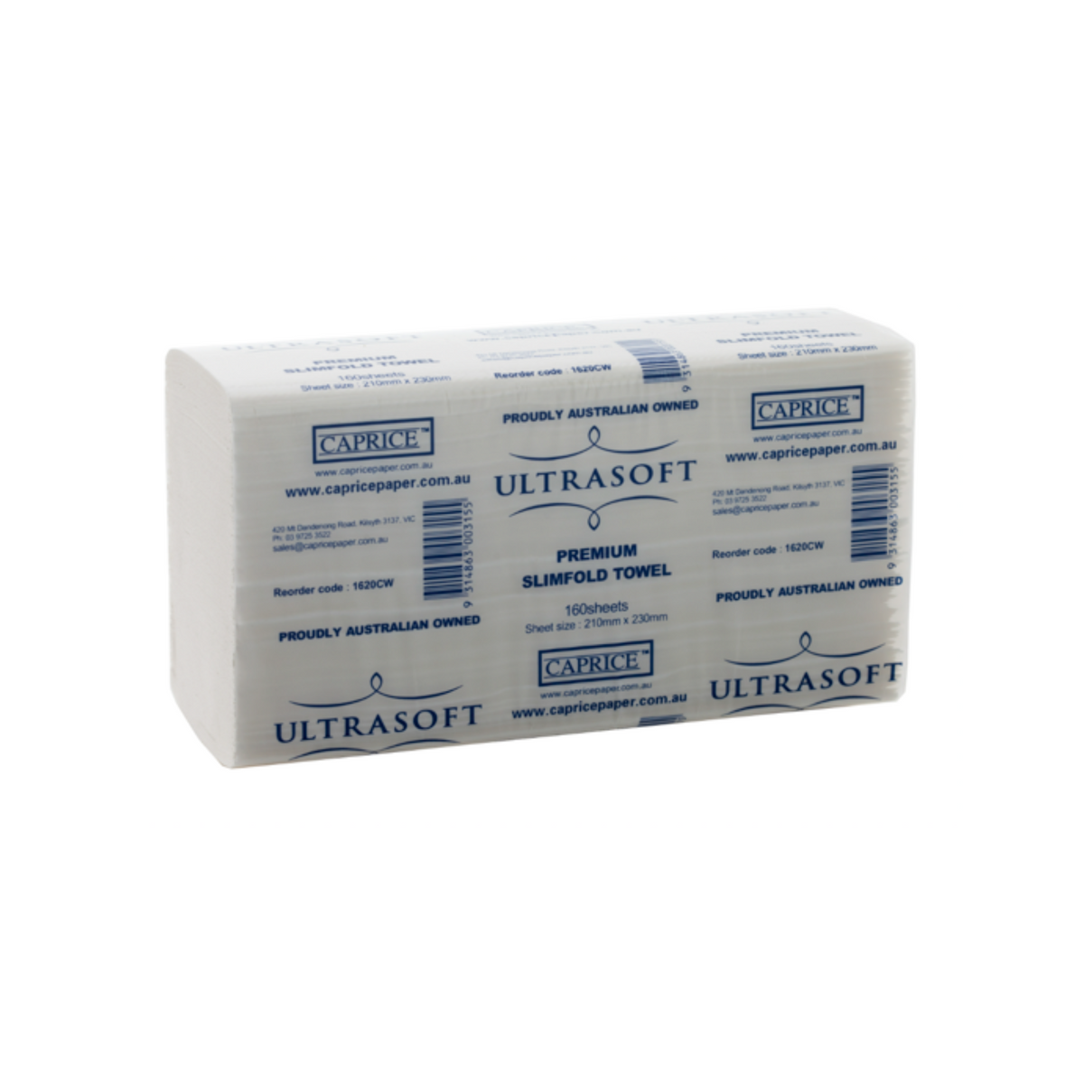 Slimline Paper Towels Ultrasoft 1620CW 3200 Carton - Wholesale ...