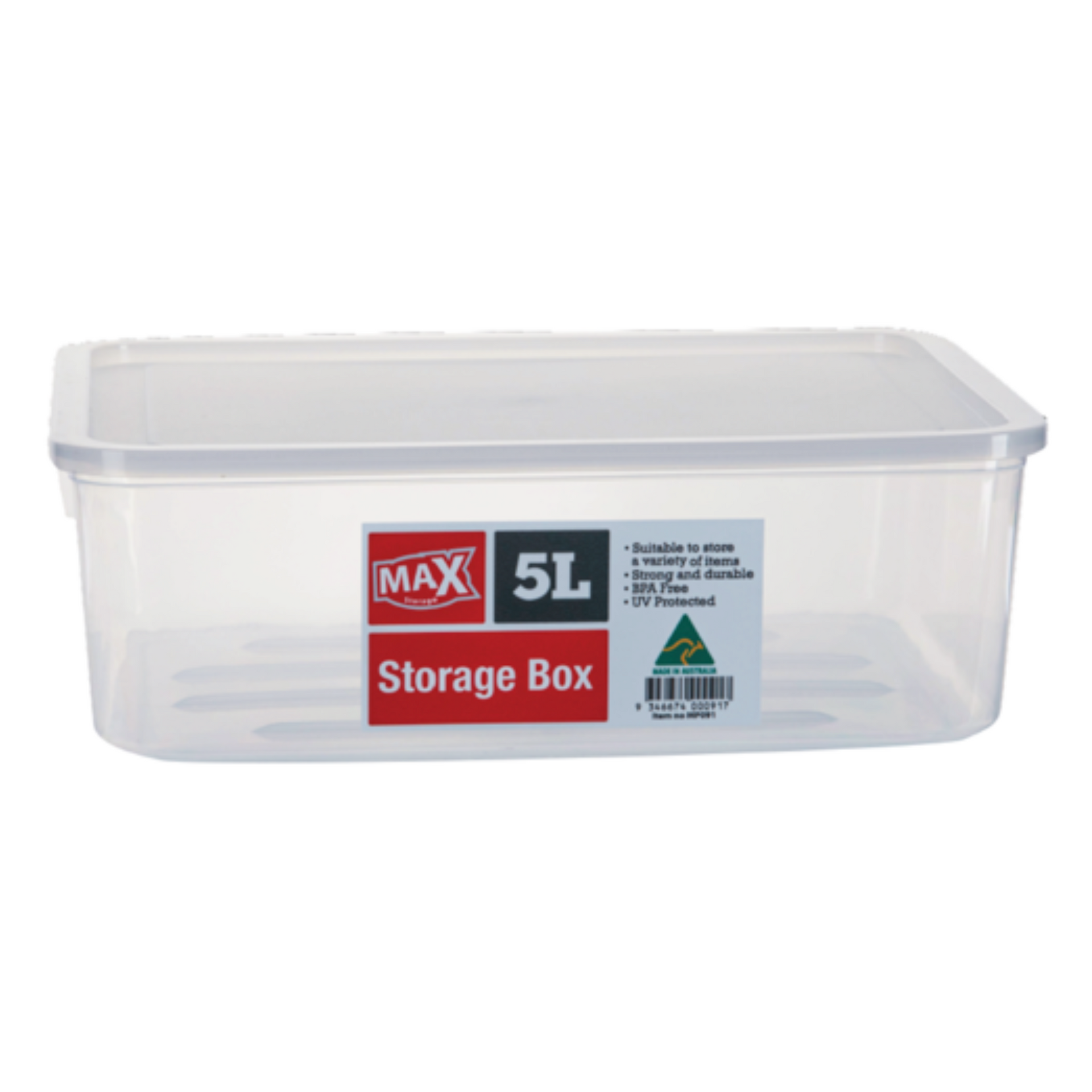 MAX Storage Container & Lid, 5lt | Commercial Hospitality Storage ...
