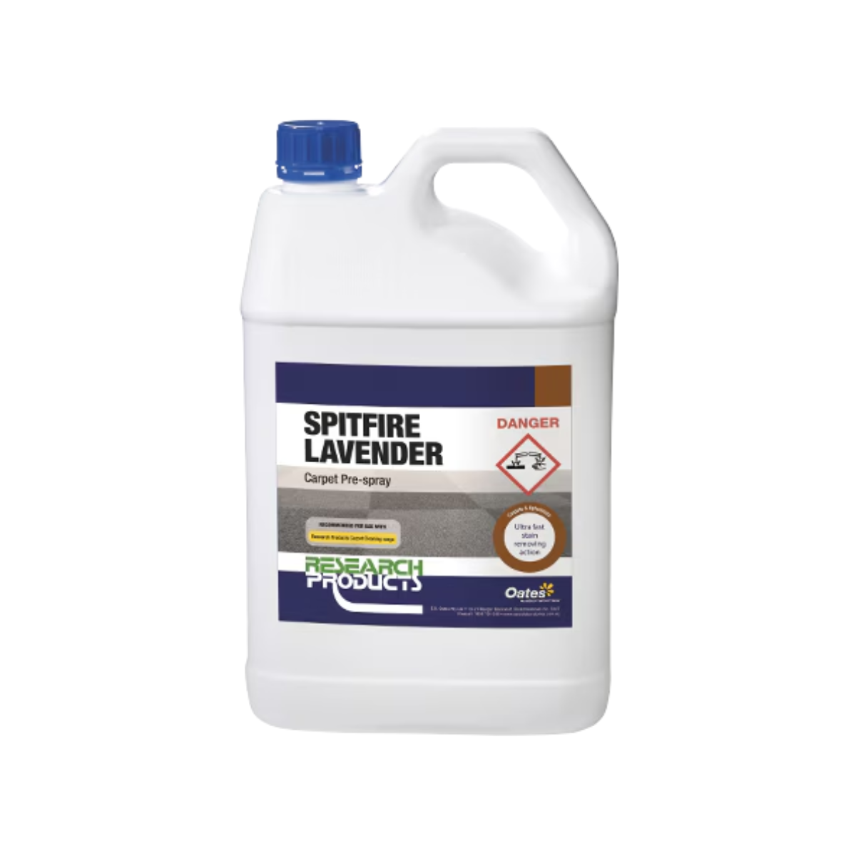Research Products Spitfire Lavender Carpet Cleaner, 5L - Powerful ...