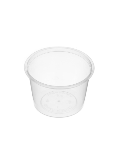 Genfac Round Tub, 100ml, 50 pack – Fletchers Supplies