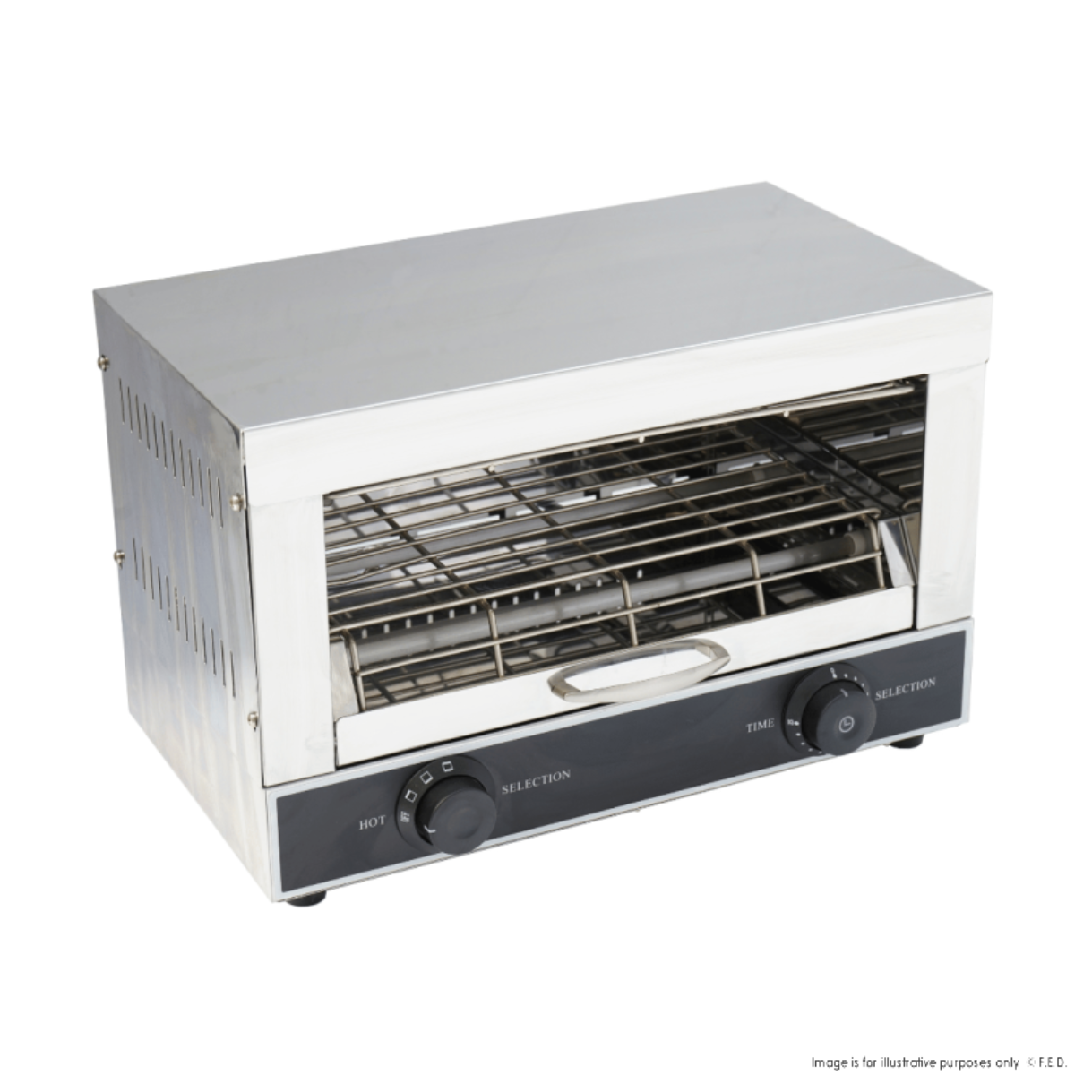 Benchstar Salamander Griller Toaster Single QT-1 - Buy Now – Fletchers ...