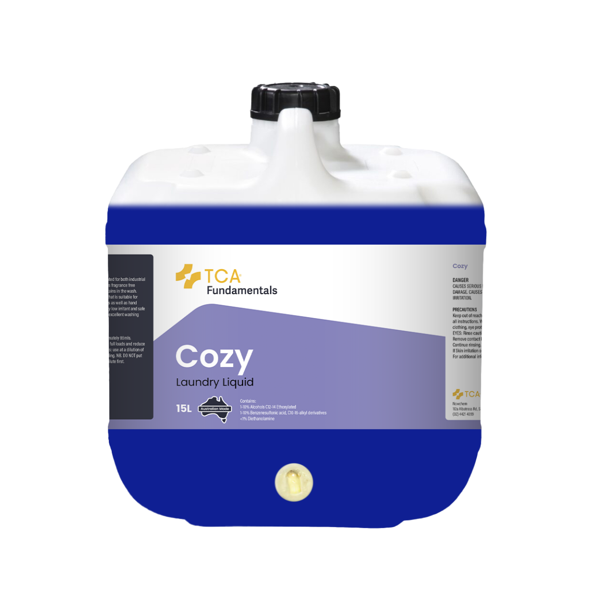 TCA Cozy Laundry Liquid 15L | Bulk Laundry Detergent – Fletchers Supplies