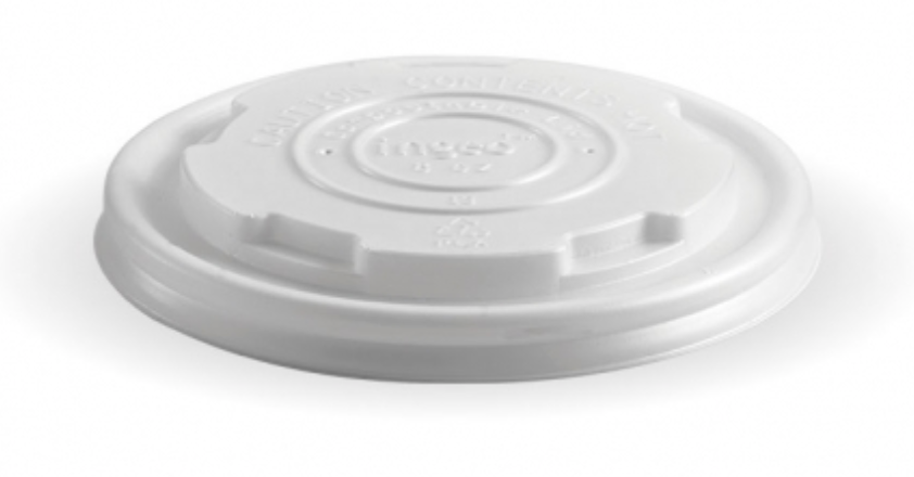 BioPak Bio Bowl PLA Lid for 8oz, 1000 carton [BSCL-8PLA] (Order in ite ...