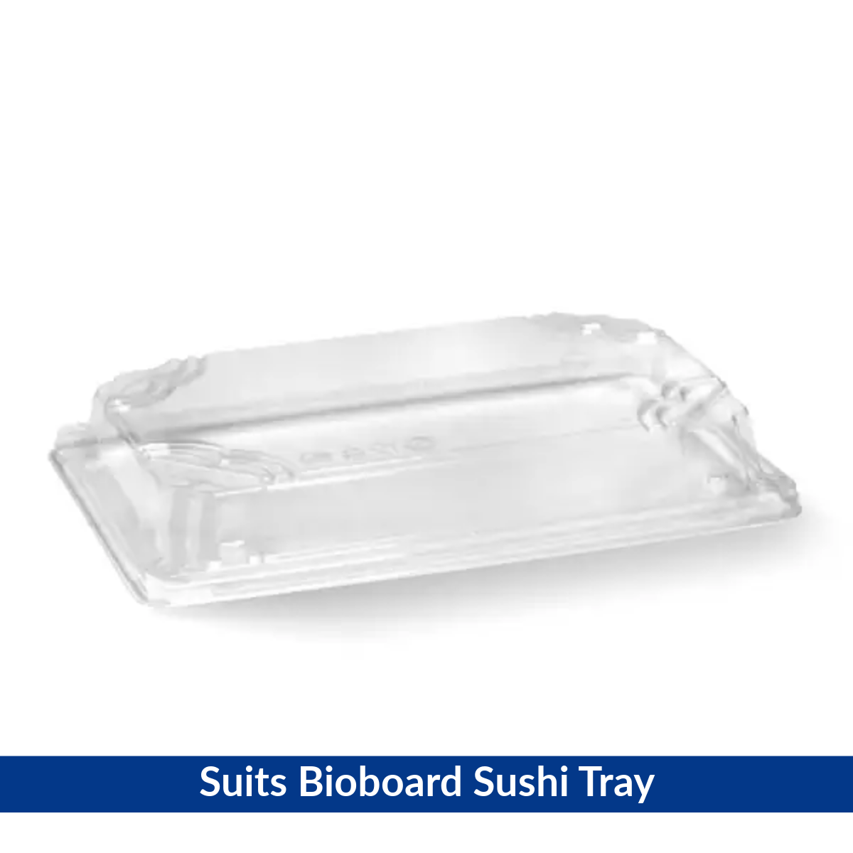 BioPak Medium PLA Sushi Tray Lid - Eco-Friendly & Compostable ...