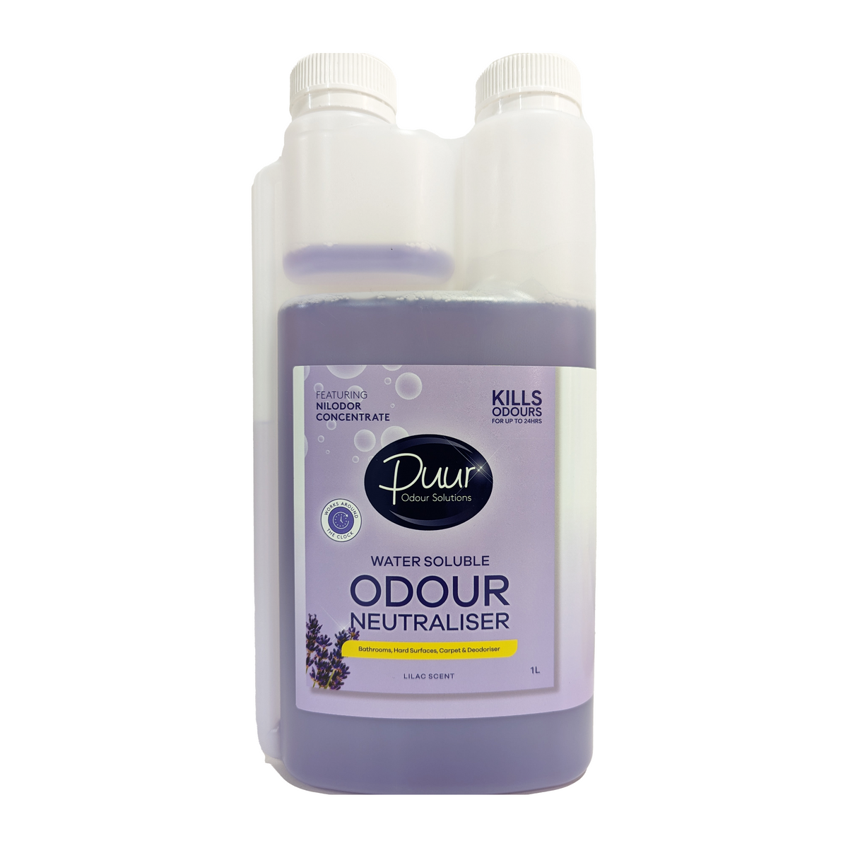 Puur Odour Neutraliser Lilac | Eliminates Tough Odours – Fletchers Supplies