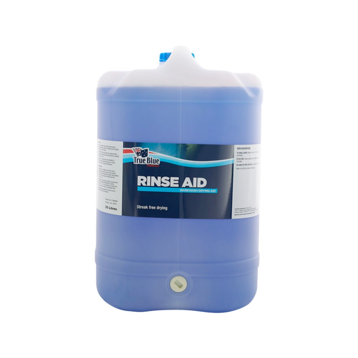 True Blue Rinse Aid, Warewash Drying Agent, 25lt (Order in item ...