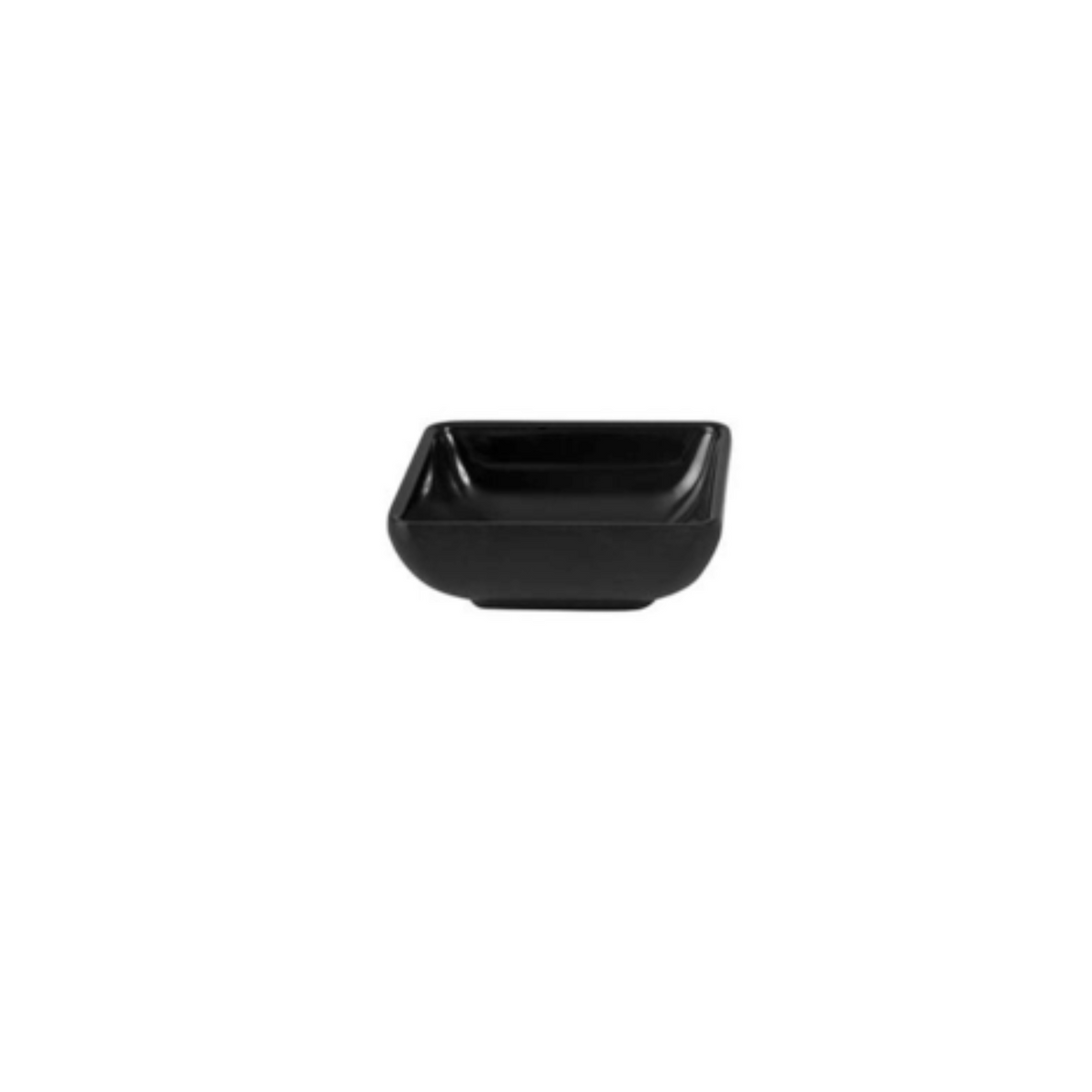 Ryner Square Sauce Dish, Melamine, Black, 70x70mm (Order In Item ...