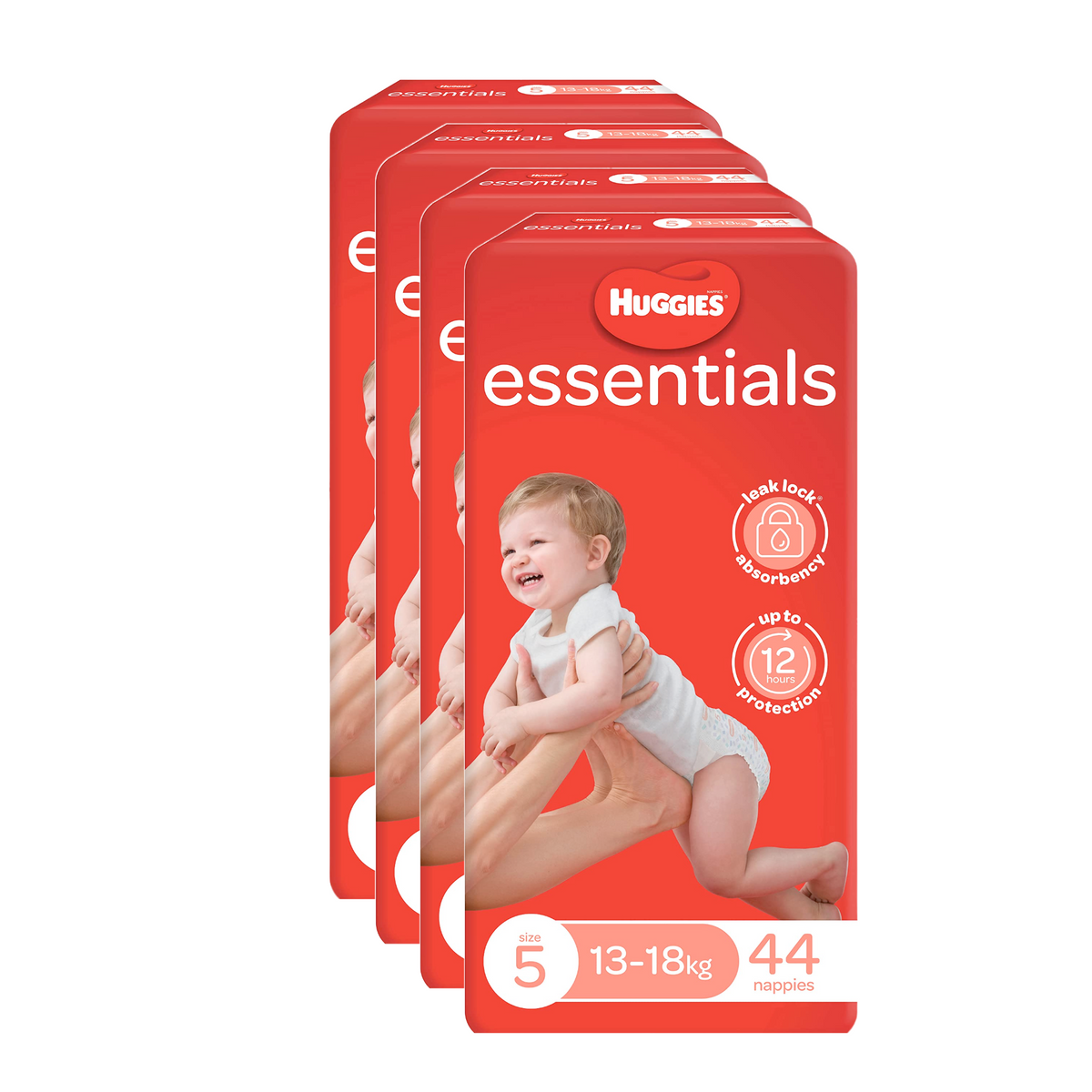 Huggies Essentials Nappies Size 5 Walker - Bulk Buy | Childcare ...