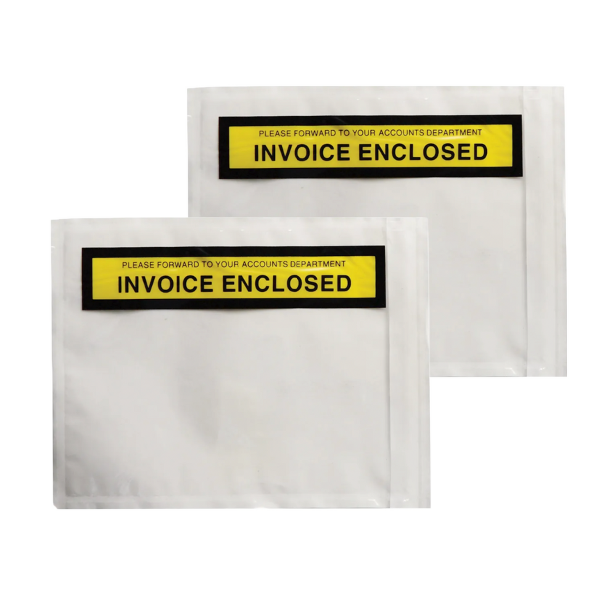Invoice Enclosed Envelopes Clear 1000/Carton | Business Mailing ...
