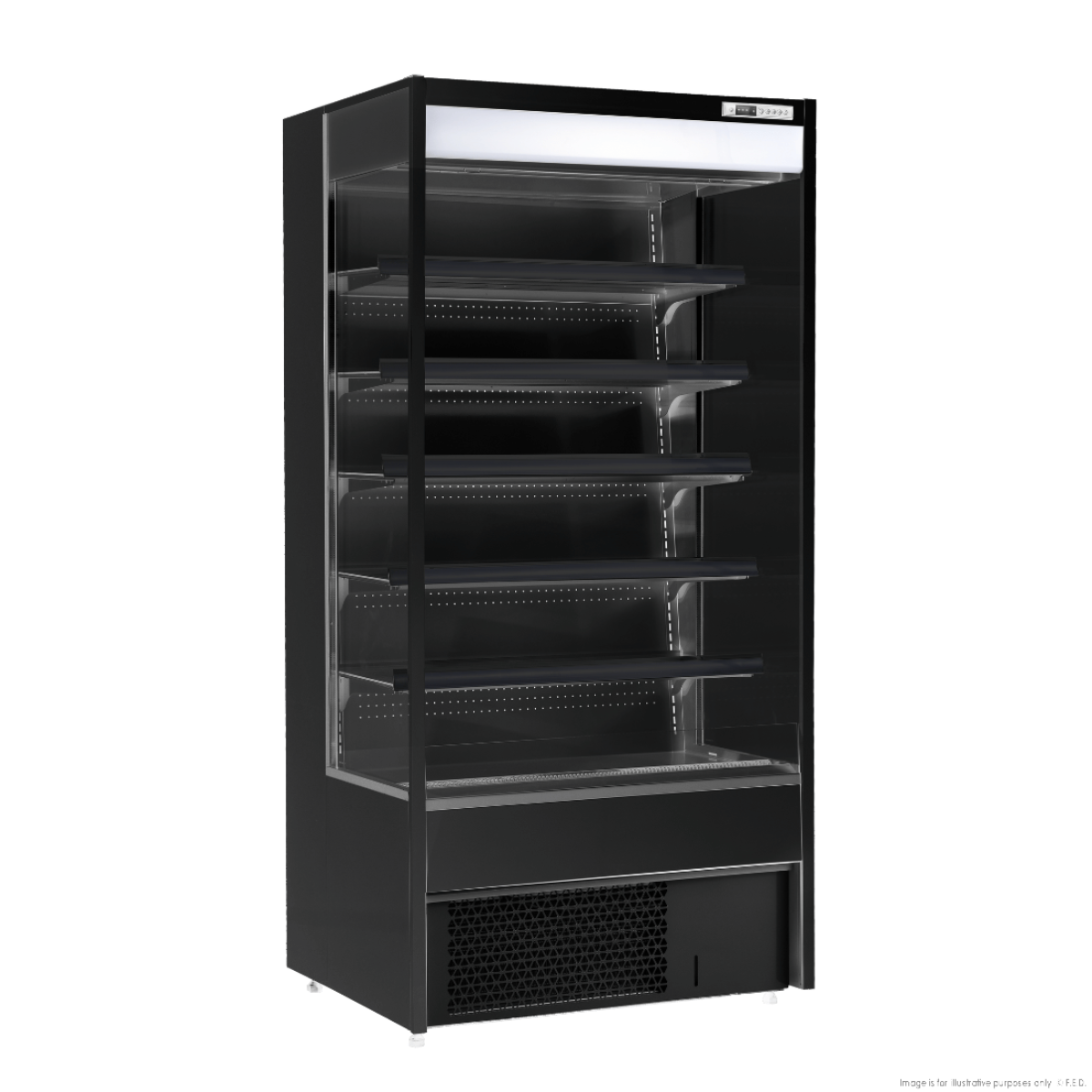 Thermaster Supermarket Open Beverage Display Fridge, 405lt [OC-915B ...