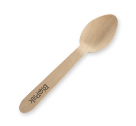 BioPak Wooden Teaspoons Coated 100mm | Hospitality Supplies – Fletchers ...