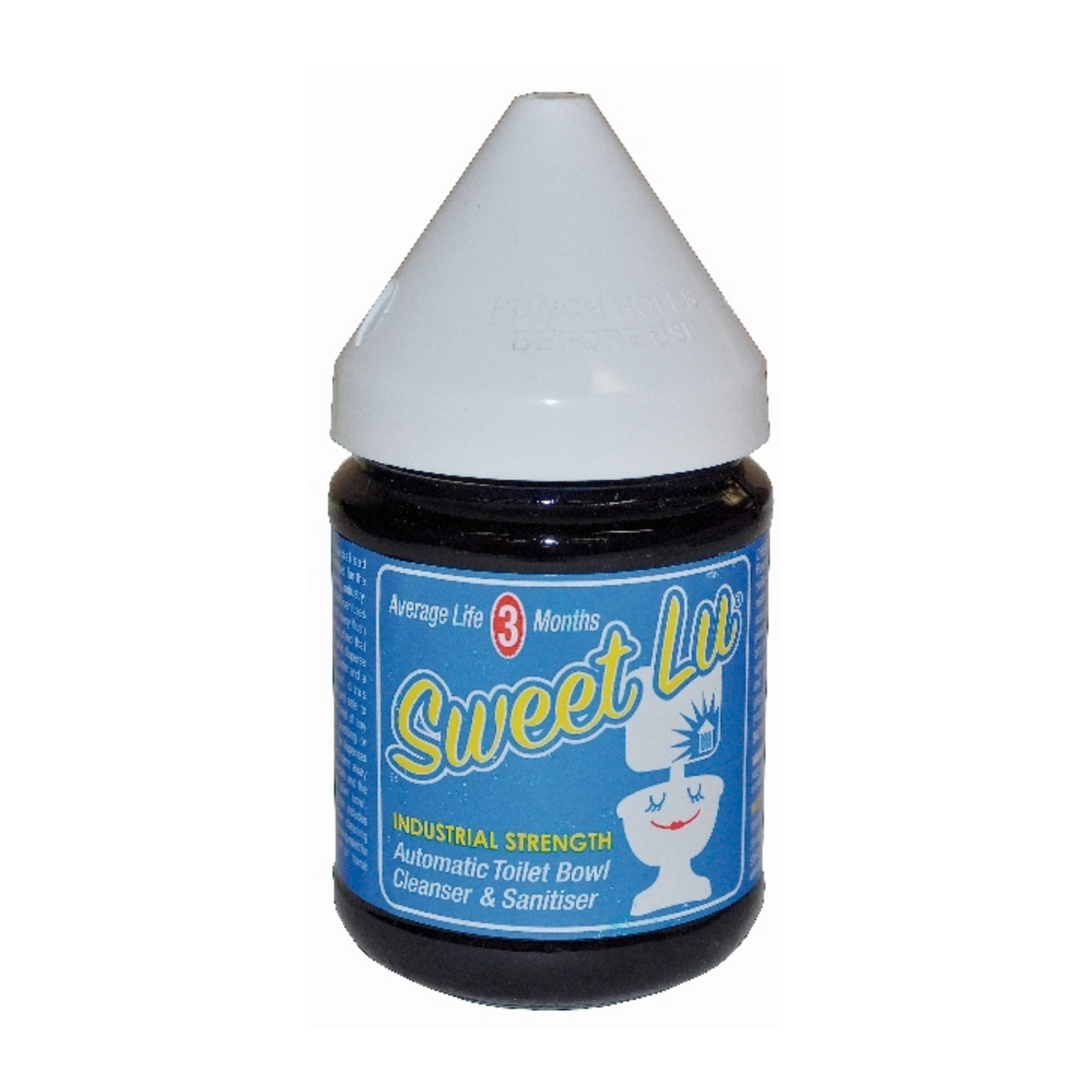 Sweet Lu Toilet Sanitiser Blue 200g | Powerful & Fresh – Fletchers Supplies