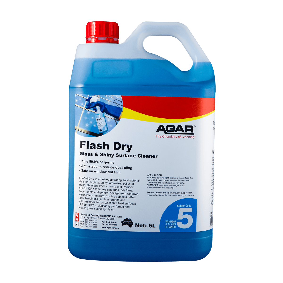 Agar Flash Dry | Fast, Streak-Free Cleaning – Fletchers Supplies