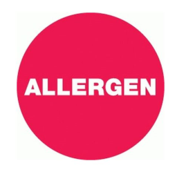 Red Allergen Labels | 1000 Pack | Food Safety Labels – Fletchers Supplies
