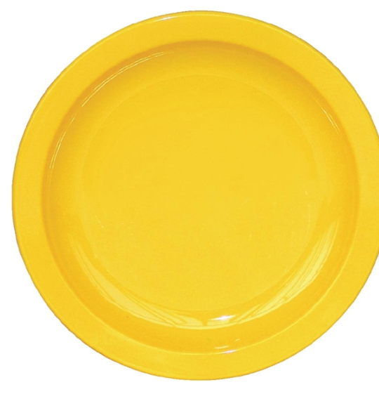 Kristallon Polycarbonate Plates, Yellow, 172mm | Commercial Hospitality ...
