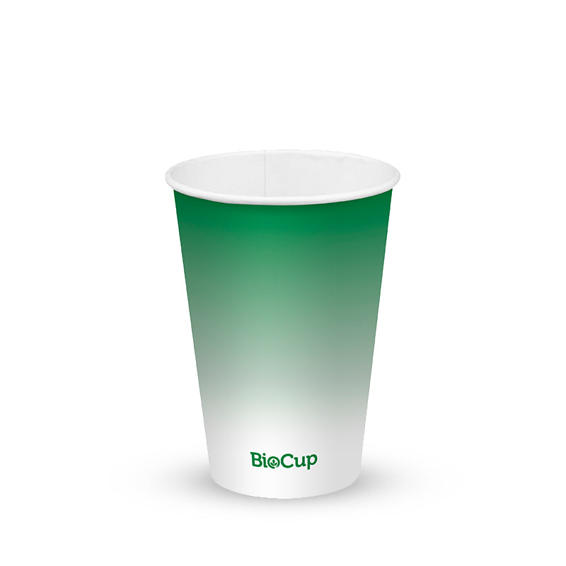 BioPak BioCup, Paper, Green, 420ml, 1000 carton [BCC-14-G] (Order in i ...