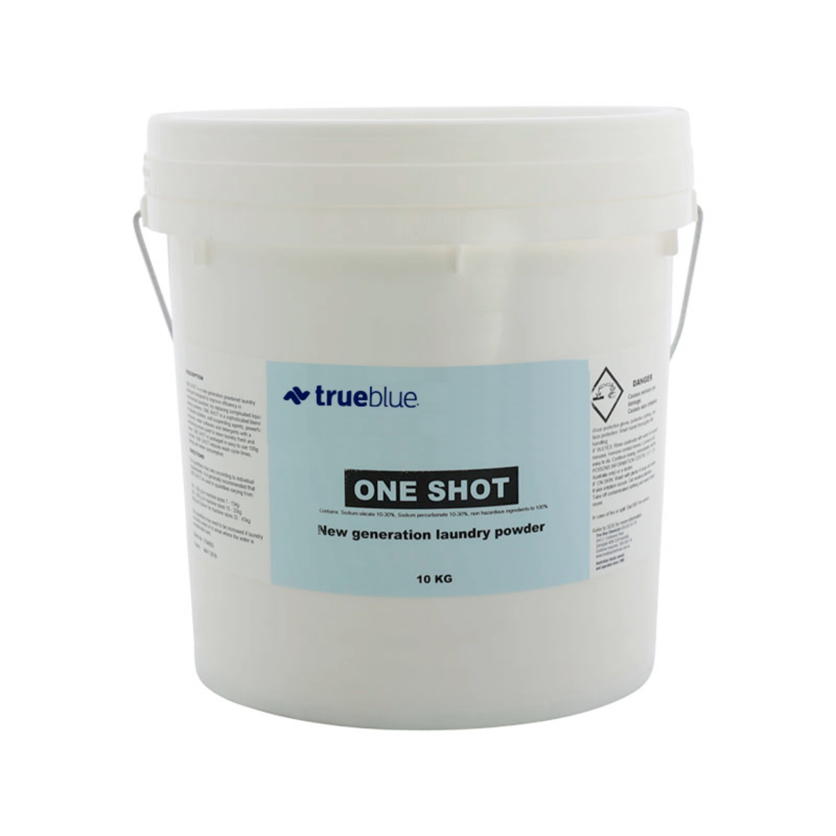 True Blue One Shot, Premium Laundry Powder, 10kg (Order in item) (C8-A ...
