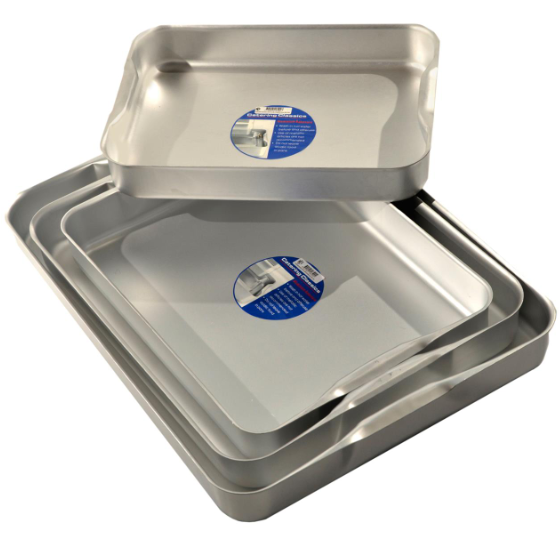 New York Aluminium Baking Dish - Large Rectangular Baking Tray ...