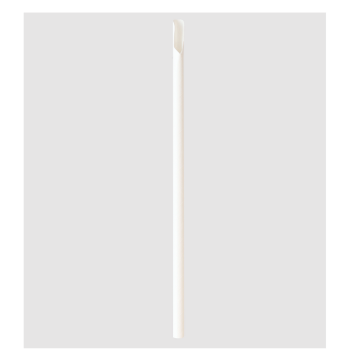 Paper Straw, Spoon Straw, White, 5 Ply Strong, 220 carton – Fletchers ...