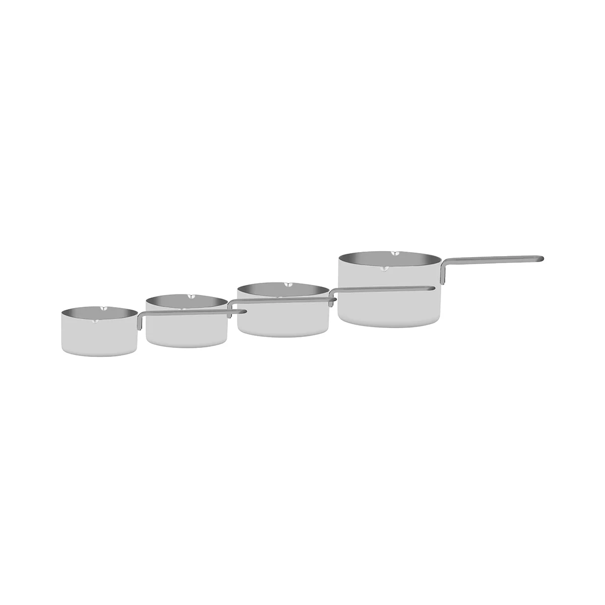 Chef Inox Measuring Cup Set, 4 set (Order in Item) – Fletchers Supplies