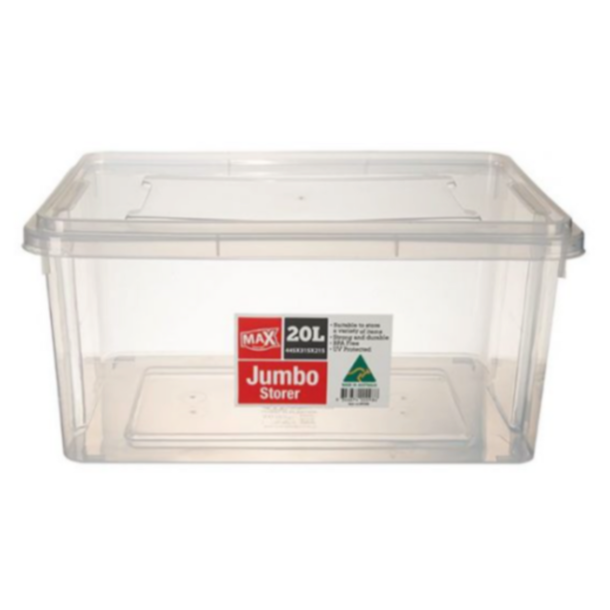 MAX 20lt Storage Container (Lid) | Bulk Food Storage – Fletchers Supplies
